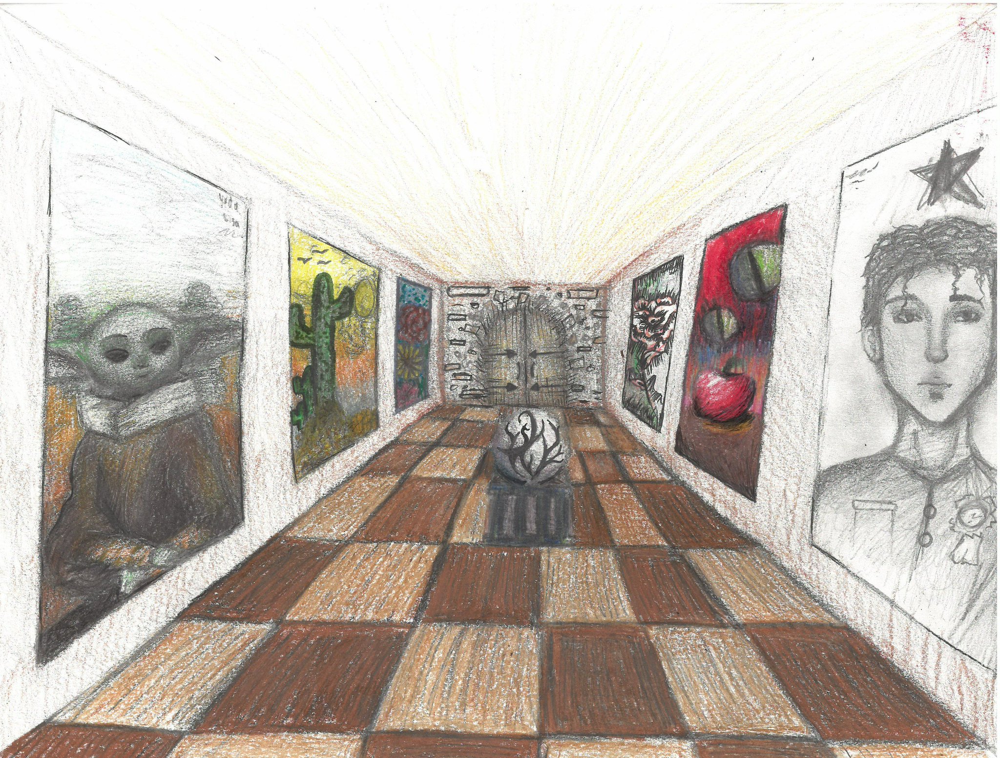 Holmes Middle School Art Department on Twitter: "Holmes Artwork of the ...