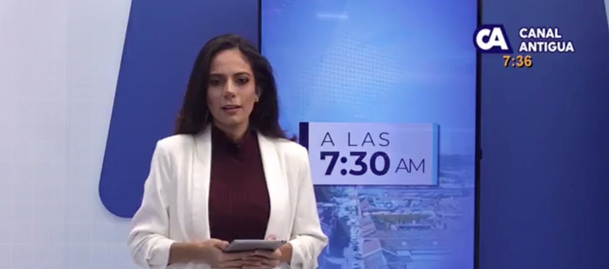 Canal Antigua On Twitter Canoticias Nacionales En Vivo Las Noticias