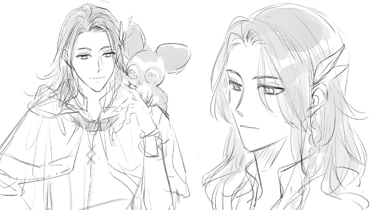 「그리기 시작했다… https://t.co/CloOk0FCWZ 」🕯️🌅hayabi(7.1)🥪🍔🌮🍅の漫画