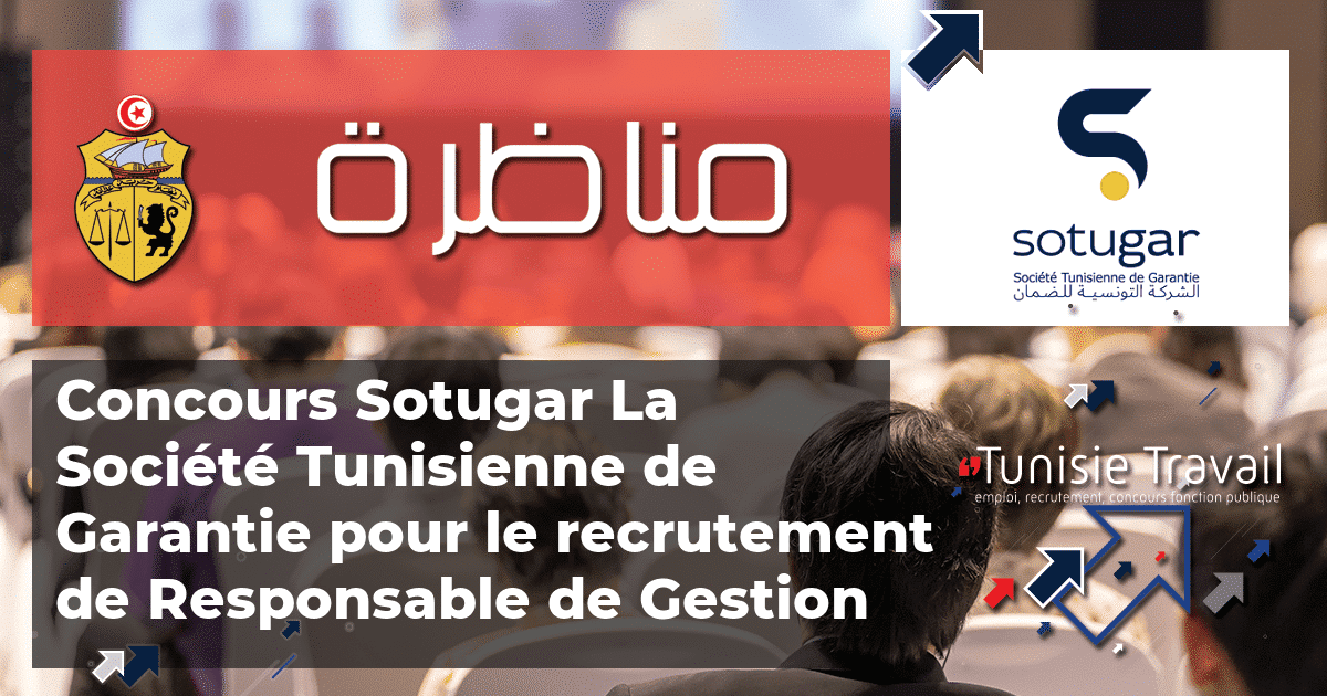 Tunisie Travail on Twitter: "RT @tunisietravail: Concours Sotugar La Société Tunisienne de ...