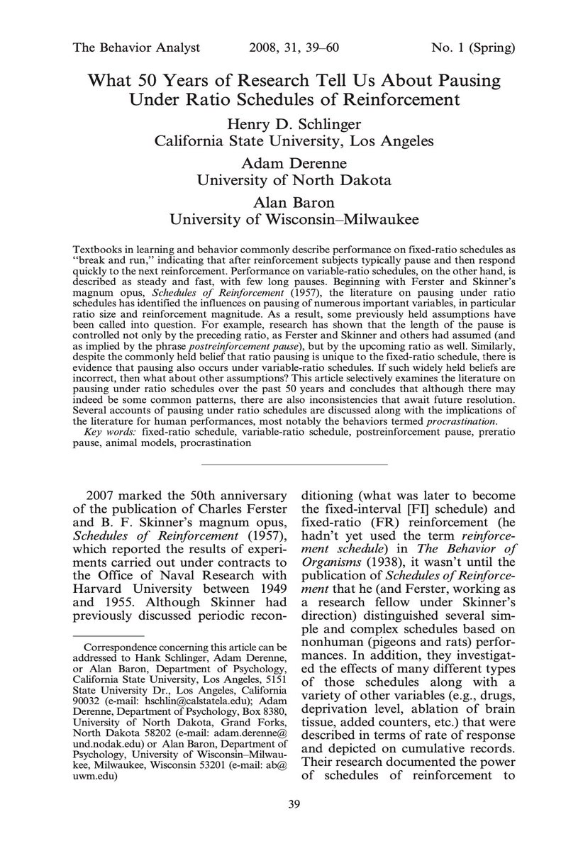 James T Todd On Twitter Psych Myth Variable ratio Reinforcement james-t-todd-on-twitter-psych-myth-variable-ratio-reinforcement