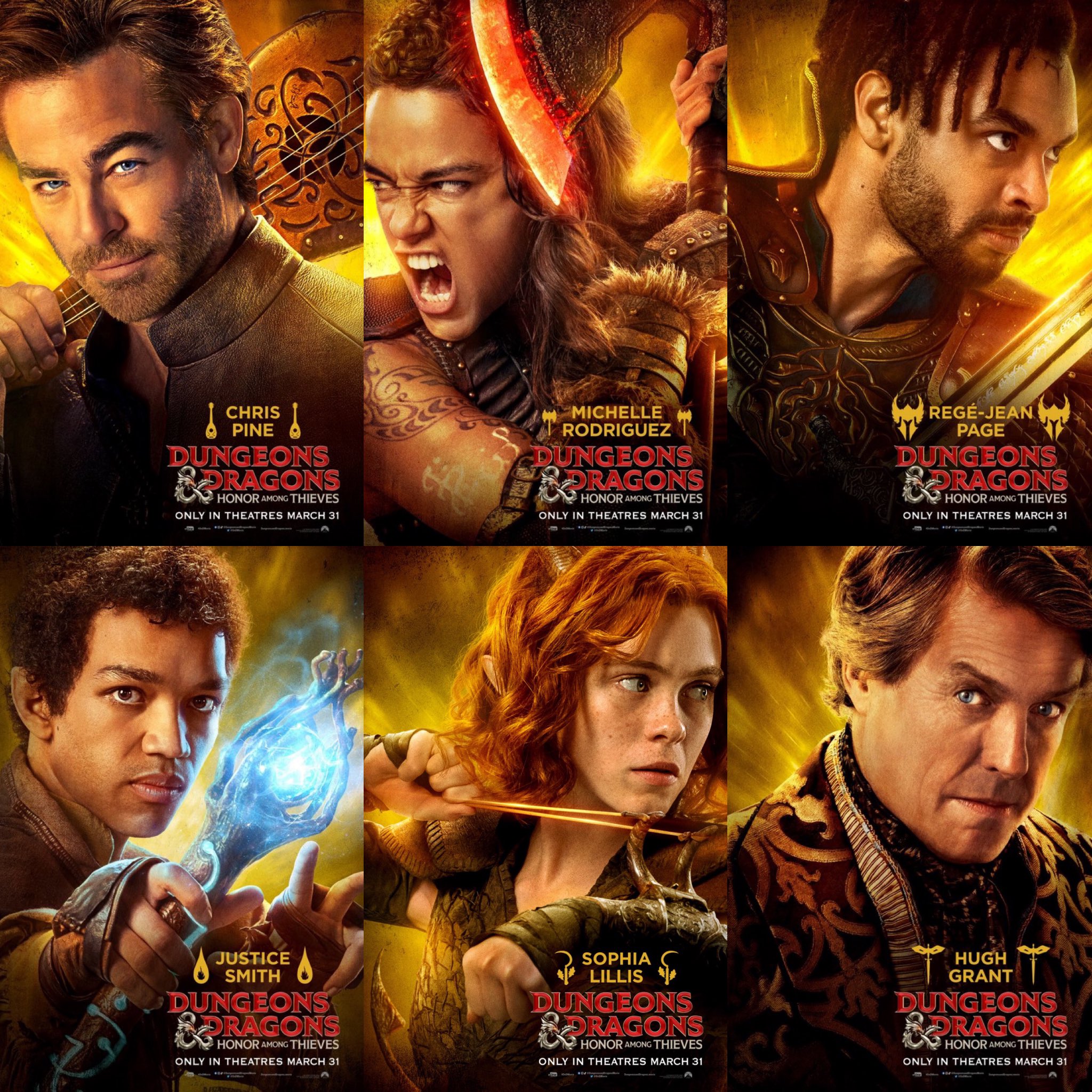 Movie Character Posters