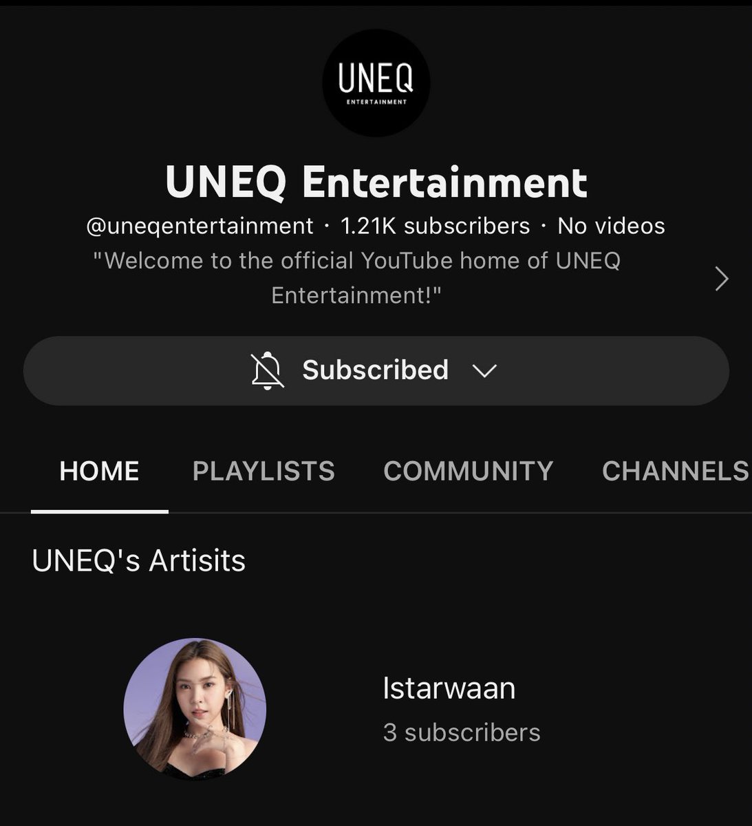 UNEQ Entertainment on Twitter: "ไหนใครรอหูเคลือบทองอยู่บ้าง👂 ตามไปกด subscribe กดกระดิ่งกริ๊งๆ ...