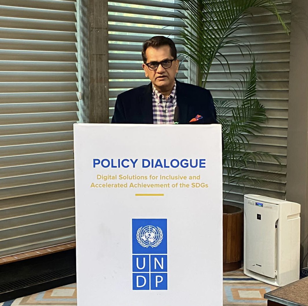 UNDP India on Twitter: "RT @amitabhk87: Pleasure to deliver the keynote address today at the ...