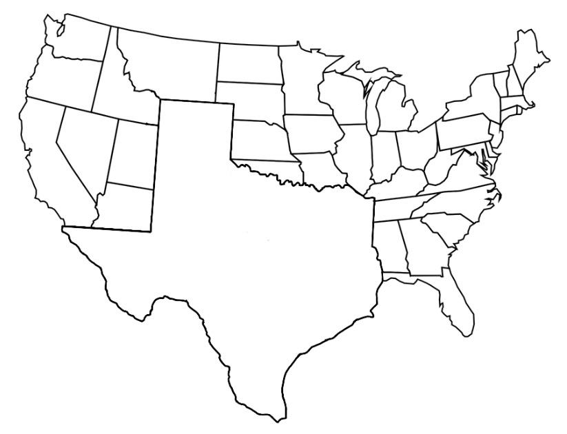 Andrew (Toycat) on Twitter: "Average texans view of the US https://t.co/nQUz5XSOQp" / Twitter