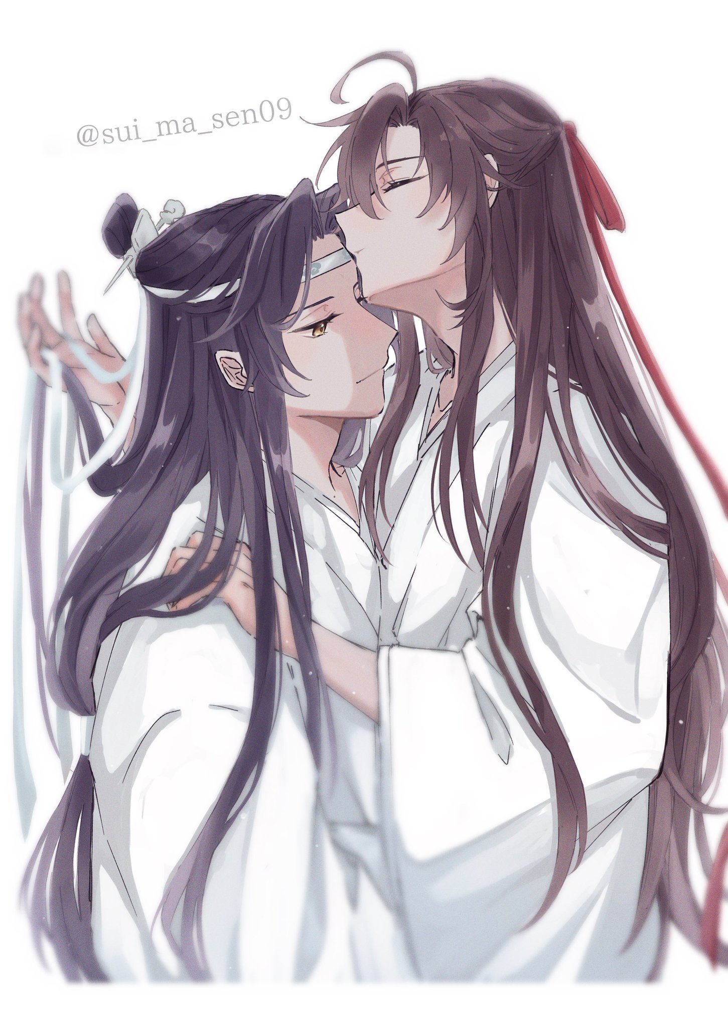 Haruka on Twitter: "RT @sui_ma_sen09: #mdzs 晩安ちゅ🤍 ̖́- https://t.co/KvbLl8AADa" / Twitter