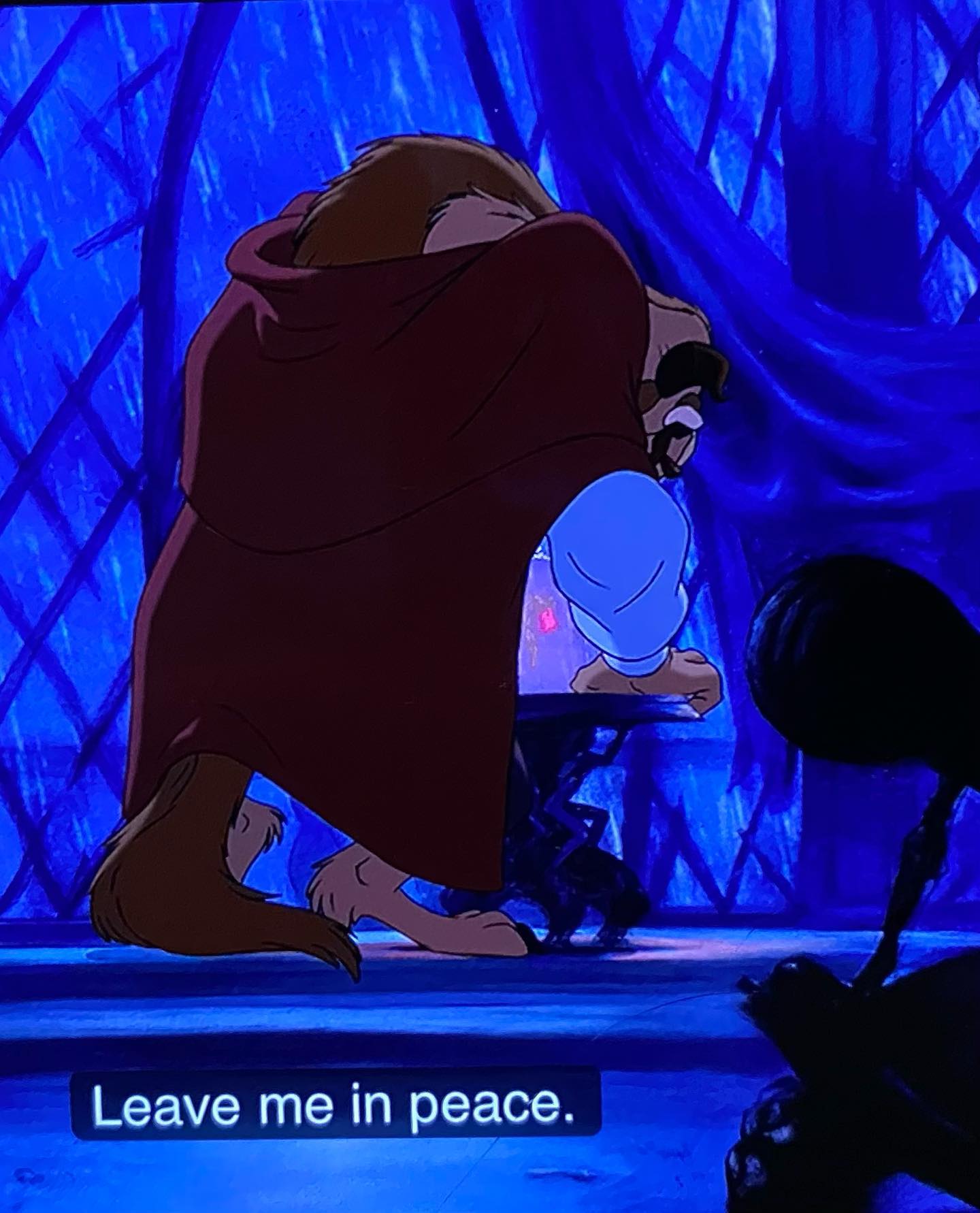 Beauty And The Beast Beast Sad