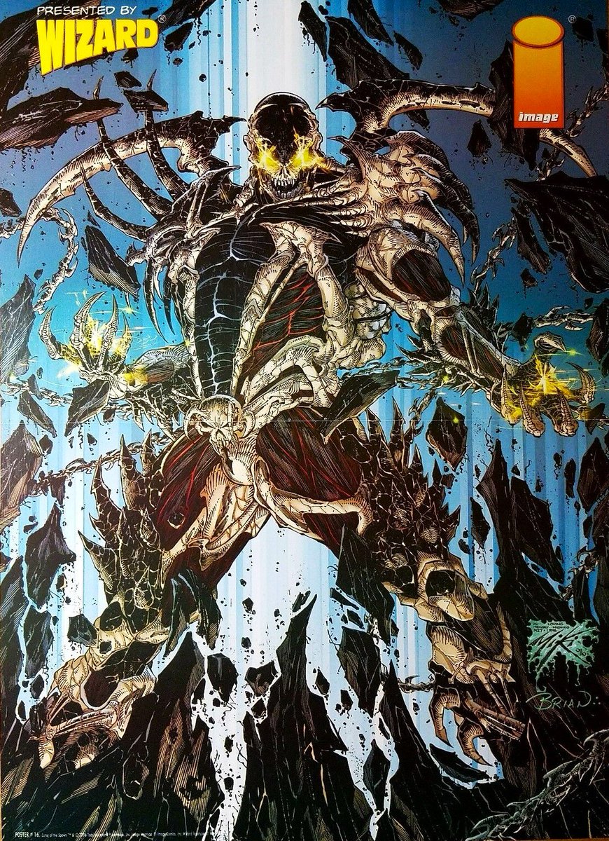 Daily Spawn Archive on Twitter: "Curse of the Spawn mini-poster (1996). Art by @DannyMiki_ #Spawn"