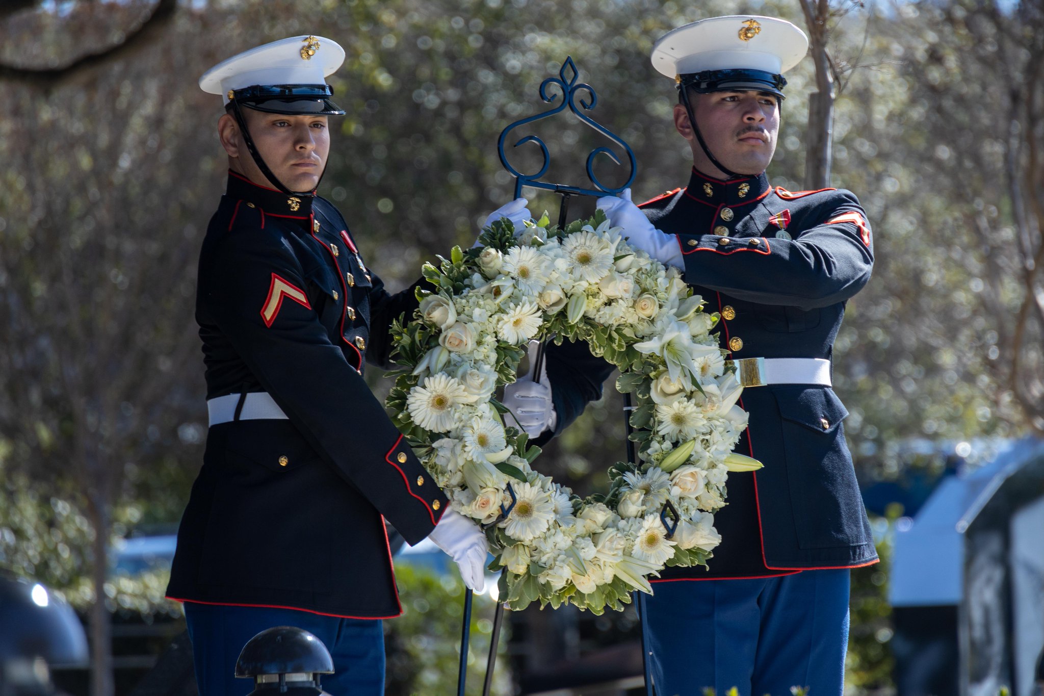 U.S. Marines on Twitter: "#Marines participated in an annual wreath-laying ceremony at the ...