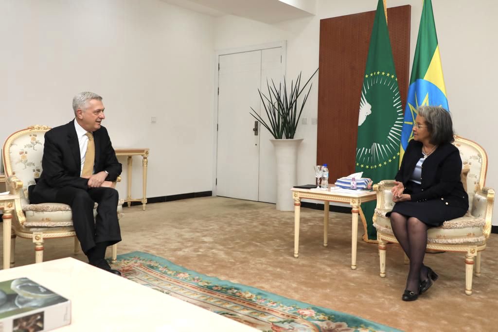 Office of the President, Ethiopia on Twitter: "ፕ/ት ሣህለ ወርቅ 30/05 የተ.መ.ድ የስደተኞች የበላይ ኮሚሽነር ፊሊፖ ...