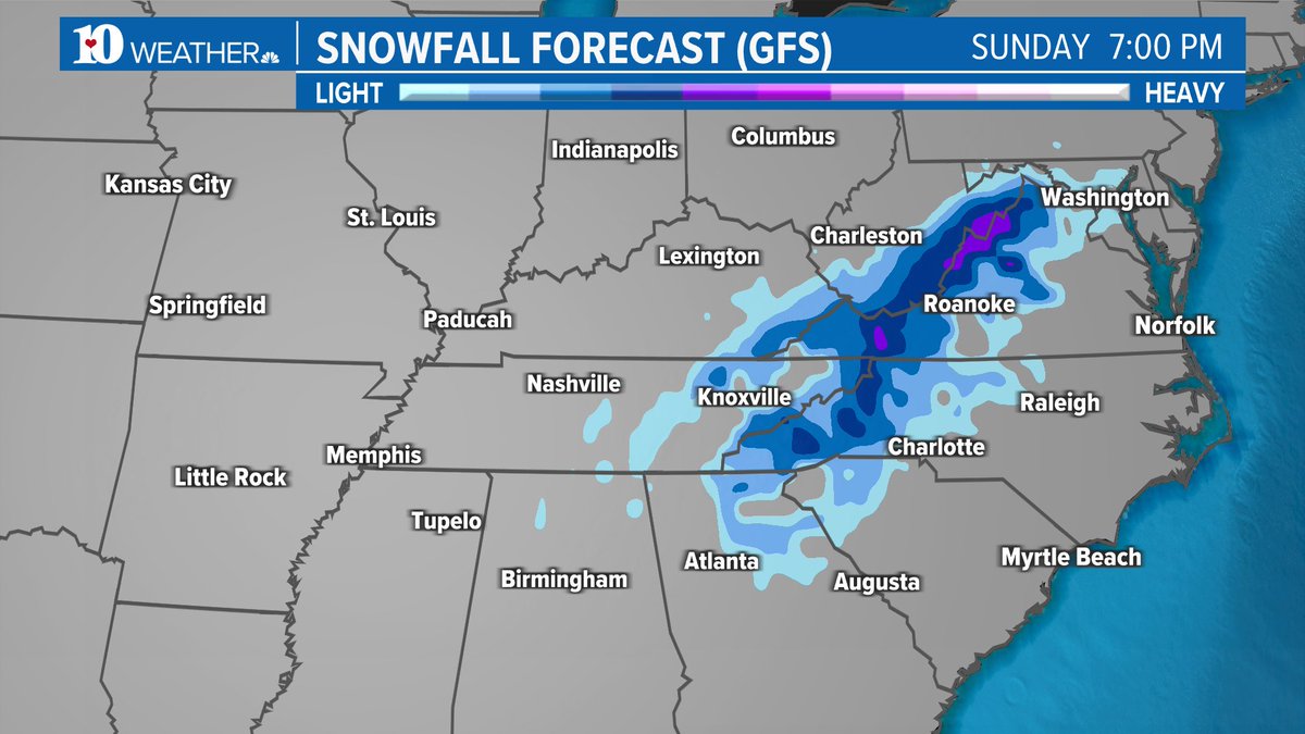 Wbir Weather On Twitter Well See Some Colder Air Move In Sunday