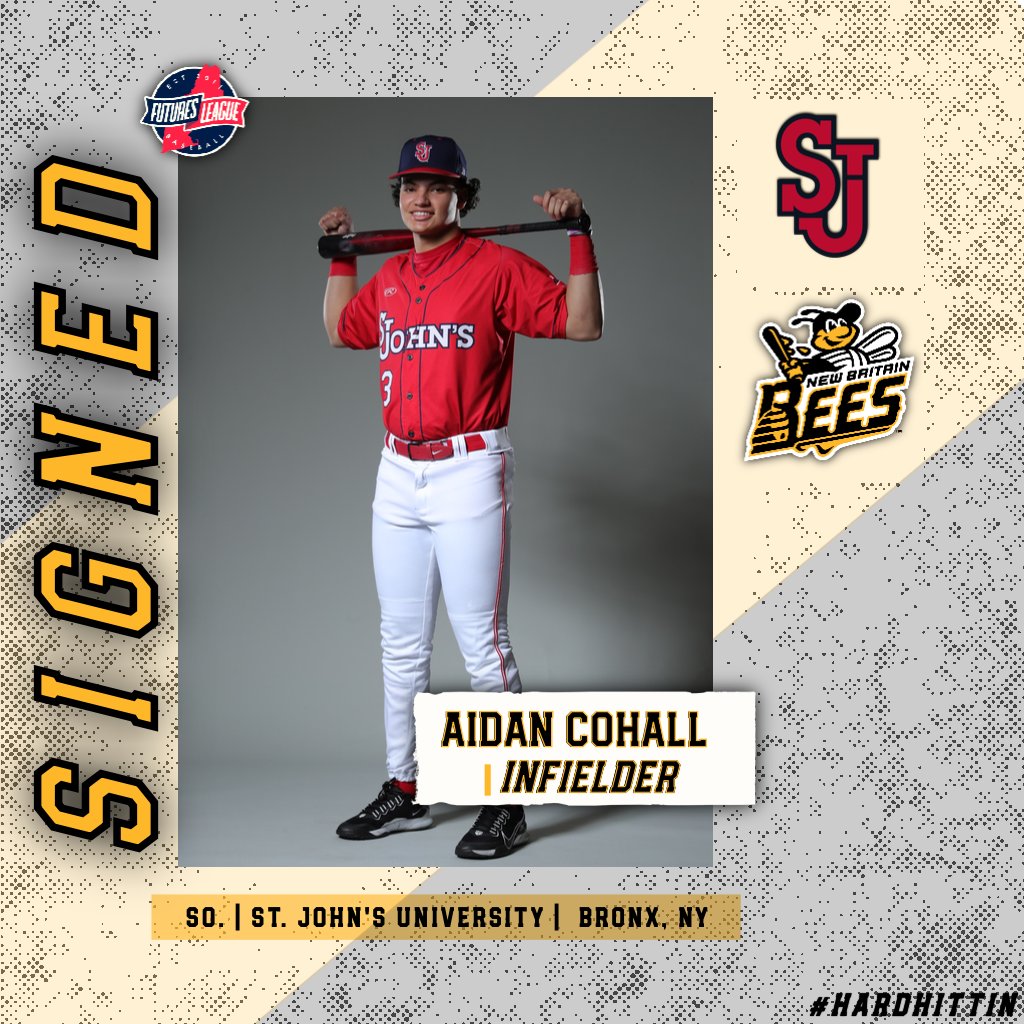 New Britain Bees on Twitter: "📣𝙋𝙇𝘼𝙔𝙀𝙍 𝙎𝙄𝙂𝙉𝙄𝙉𝙂📣 Hey Bees fans! Let's welcome Aidan Cohall to New ...