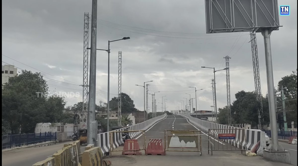 Tamil Nadu Infra on Twitter: "The 7.3 KM long flyover in Madurai - Natham Highway in Madurai ...
