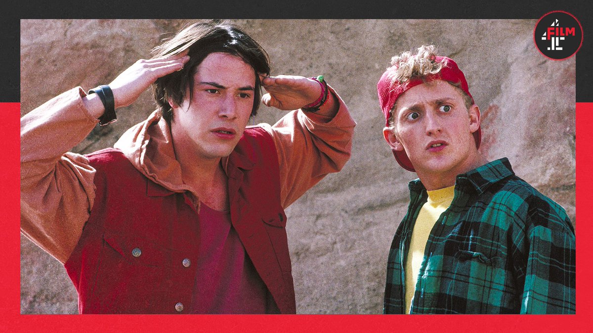 Keanu Reeves and Alex @Winter party on as Bill & Ted, taking on evil ...