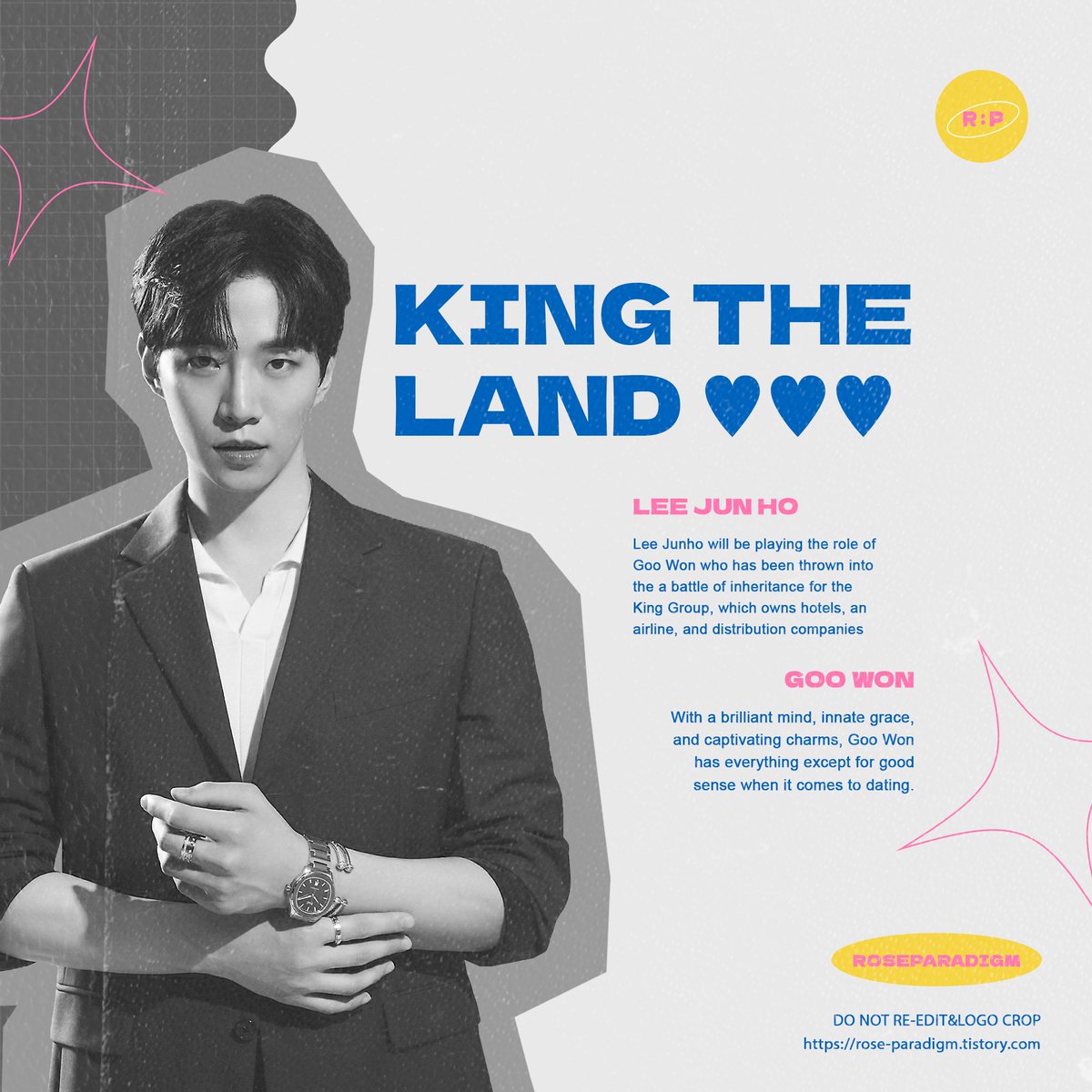 로즈패러다임🌷 on Twitter: "JTBC 킹더랜드 준호x윤아 +) 👑https://rose-paradigm.tistory.com/302 #킹더랜드 #임윤아 #이준호"