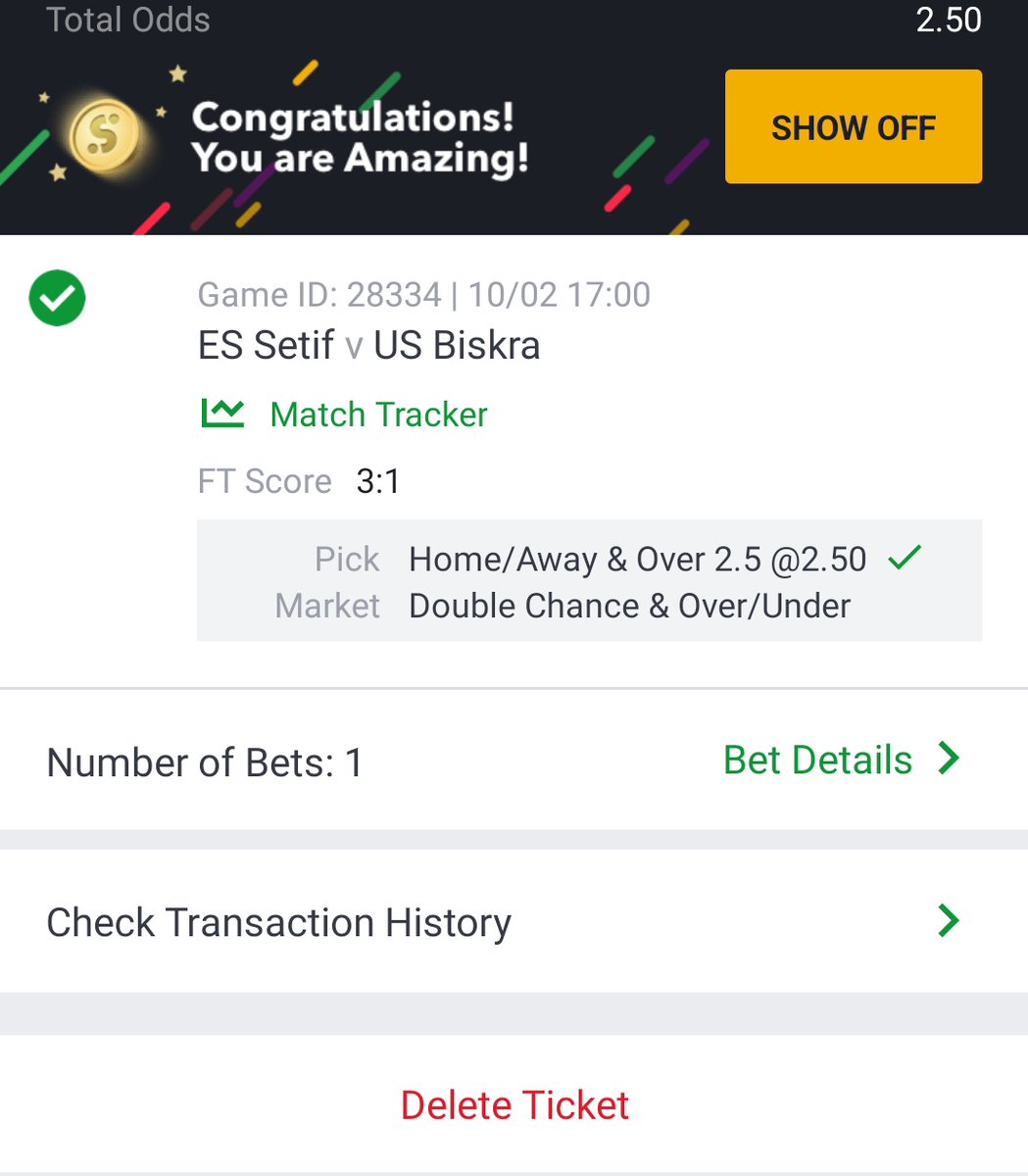 Jerrybankstips on Twitter: "RT @DailyOdds_: 3.2 Odds Single Boom 2.5 Odds Single Boom 2.4 Odds ...