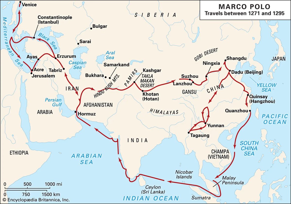 Mongol Empire Silk Road Map