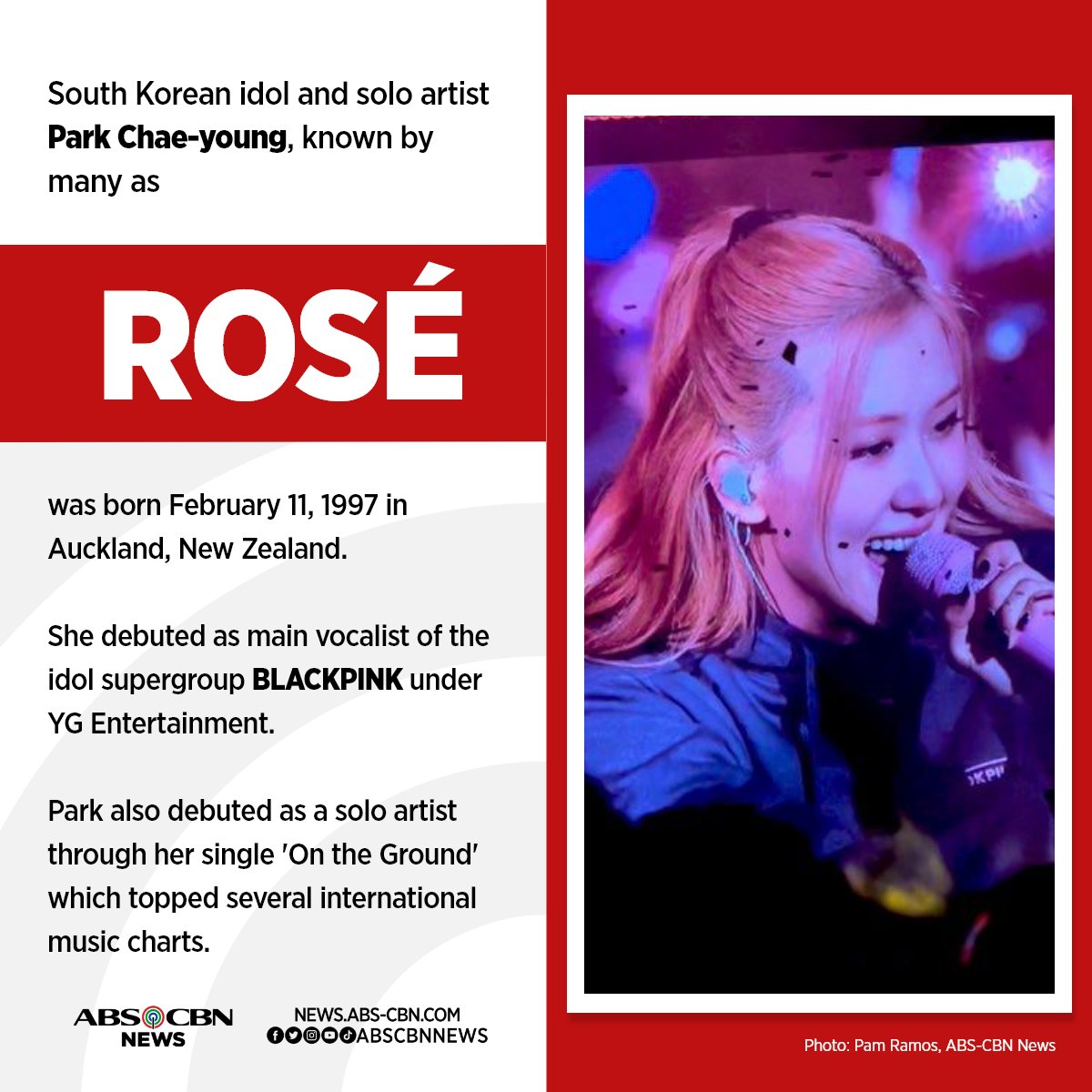 Abs Cbn News On Twitter Blinks Ano Ang Mensahe Ninyo Sa Kaarawan Ni Rosé 😍