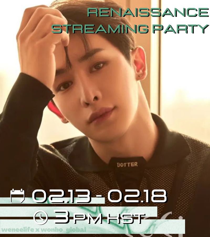WONHO GLOBAL 💙 Fan Account 💙 on Twitter: "[STREAMING] feat. @WeneeLIFE & @Renaissanceapp 🎸It's ...