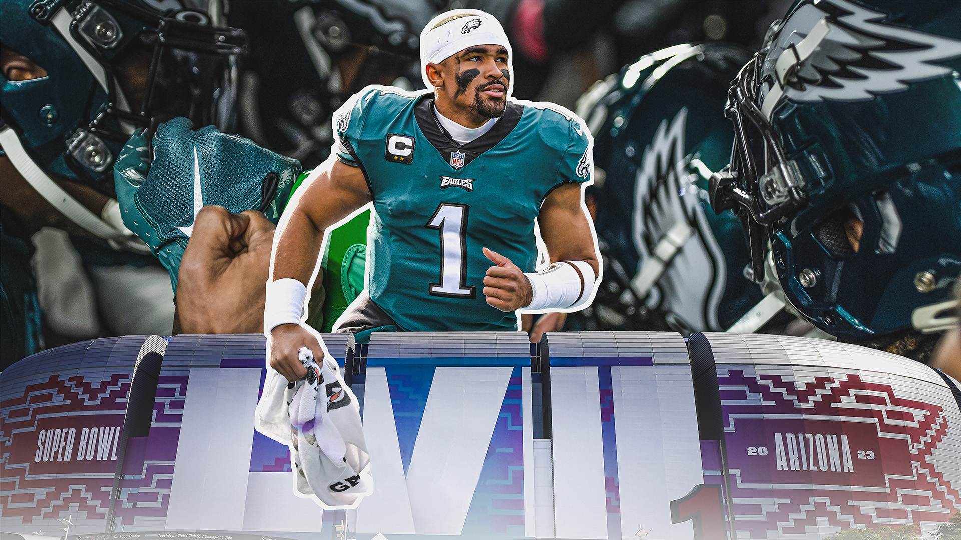 Philadelphia Eagles on Twitter: "One more #SBLVII | #FlyEaglesFly https://t.co/7yD1QRyon4" / Twitter