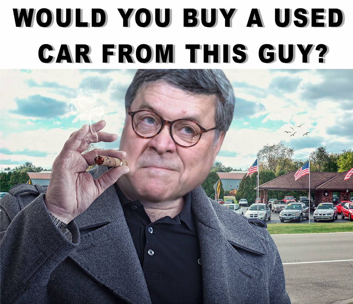 Steve Lounsbury on Twitter: "Bill Barr, Trump's legal enabler, needs to be investigated https ...