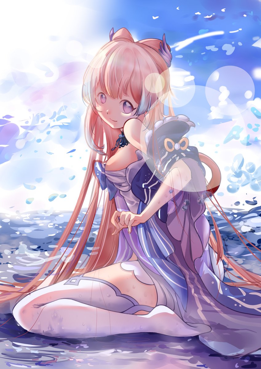 天地行客 on Twitter: "心海 https://pixiv.net/artworks/105245798… https://miyoushe.com/ys/article ...