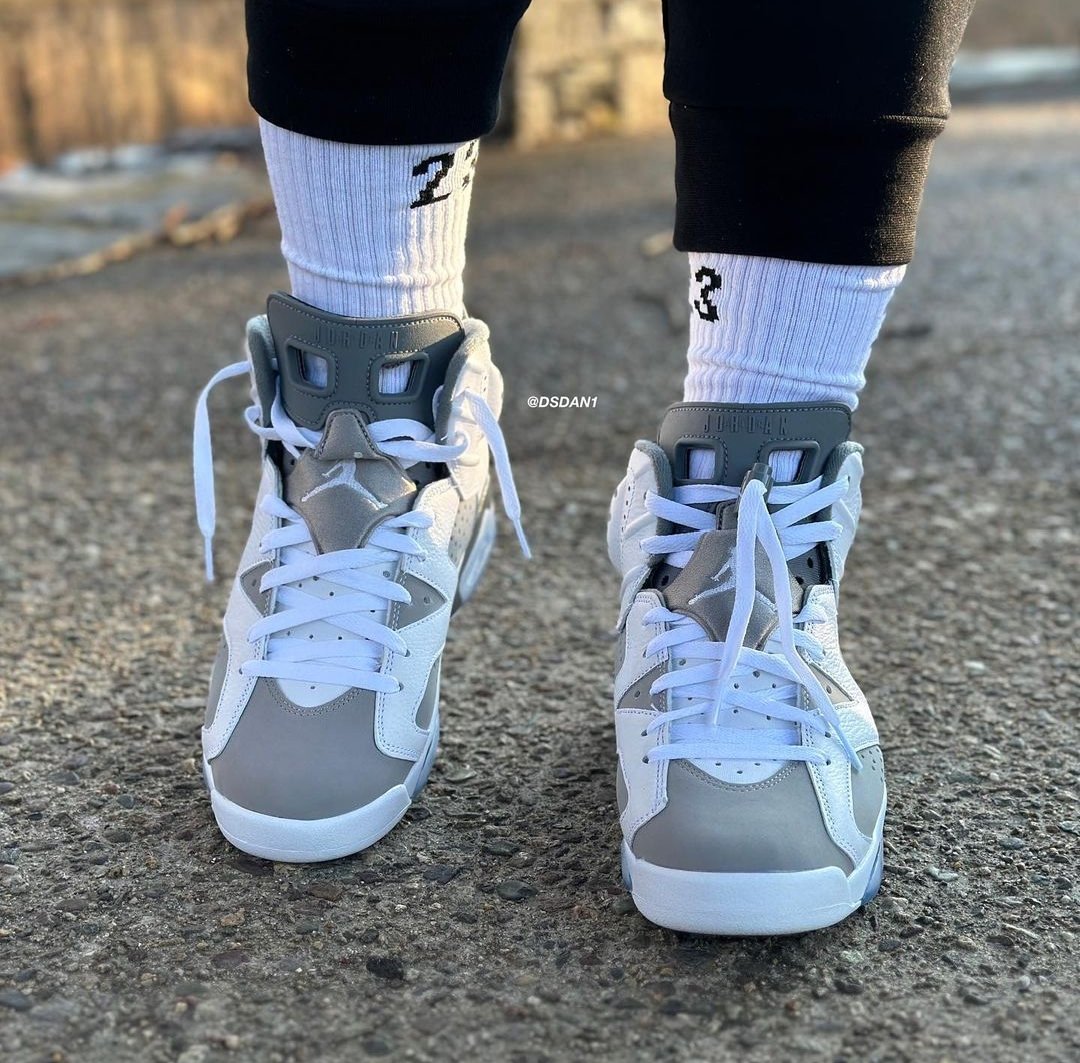 Jordan 6 Oreo On Feet