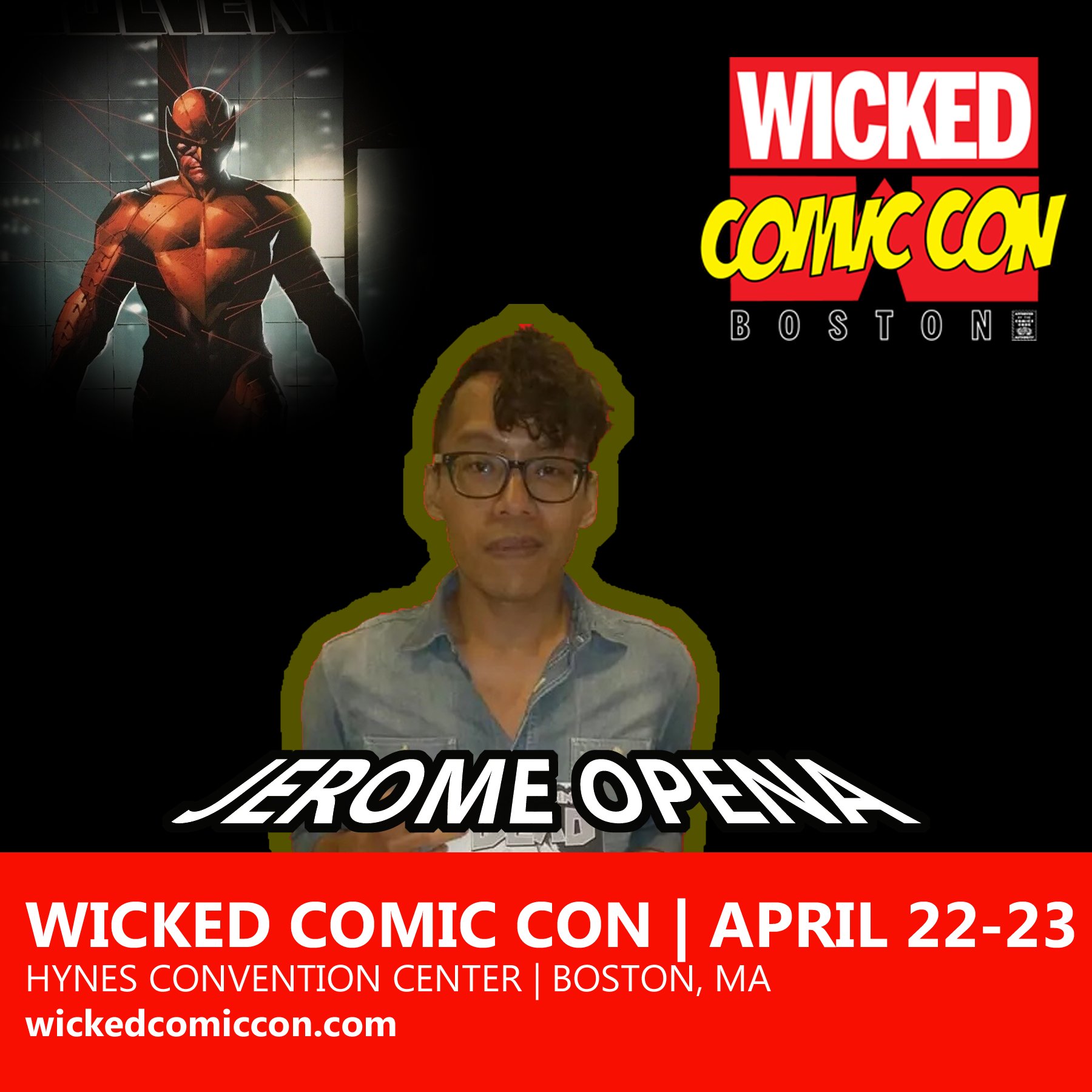 Wicked Comic Con on Twitter: "Artist Jerome Opena joins us for #WickedComicCon on April 22-23 at ...