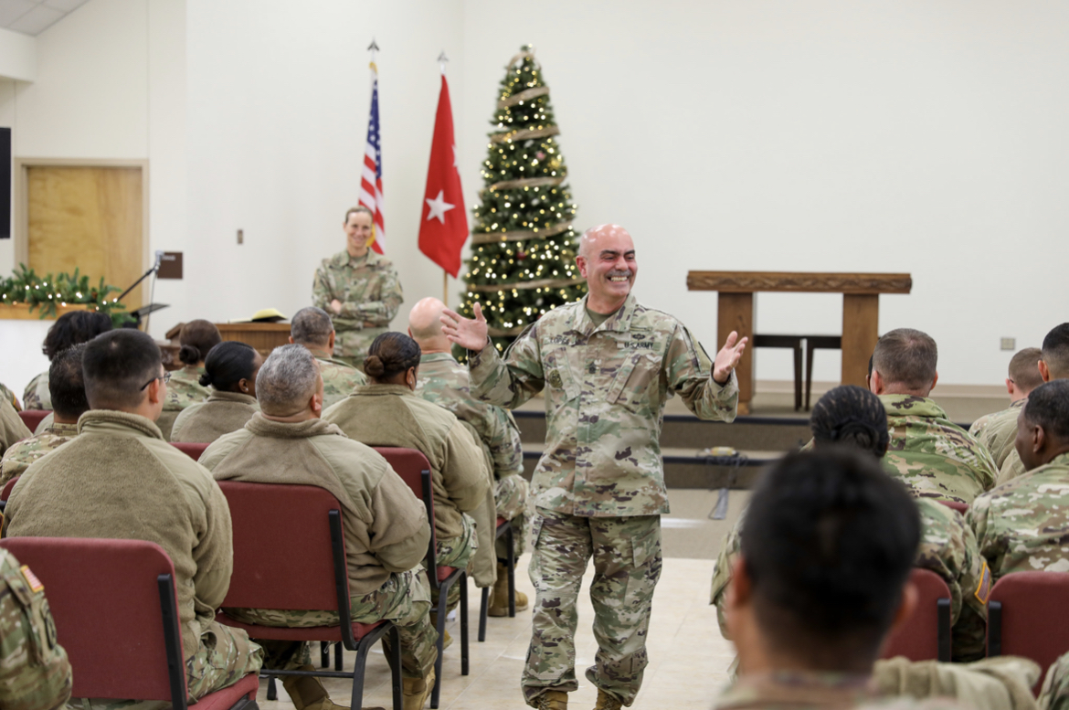 Maj. Gen. Susan Henderson, 377th Theater Sustainment Command commanding ...