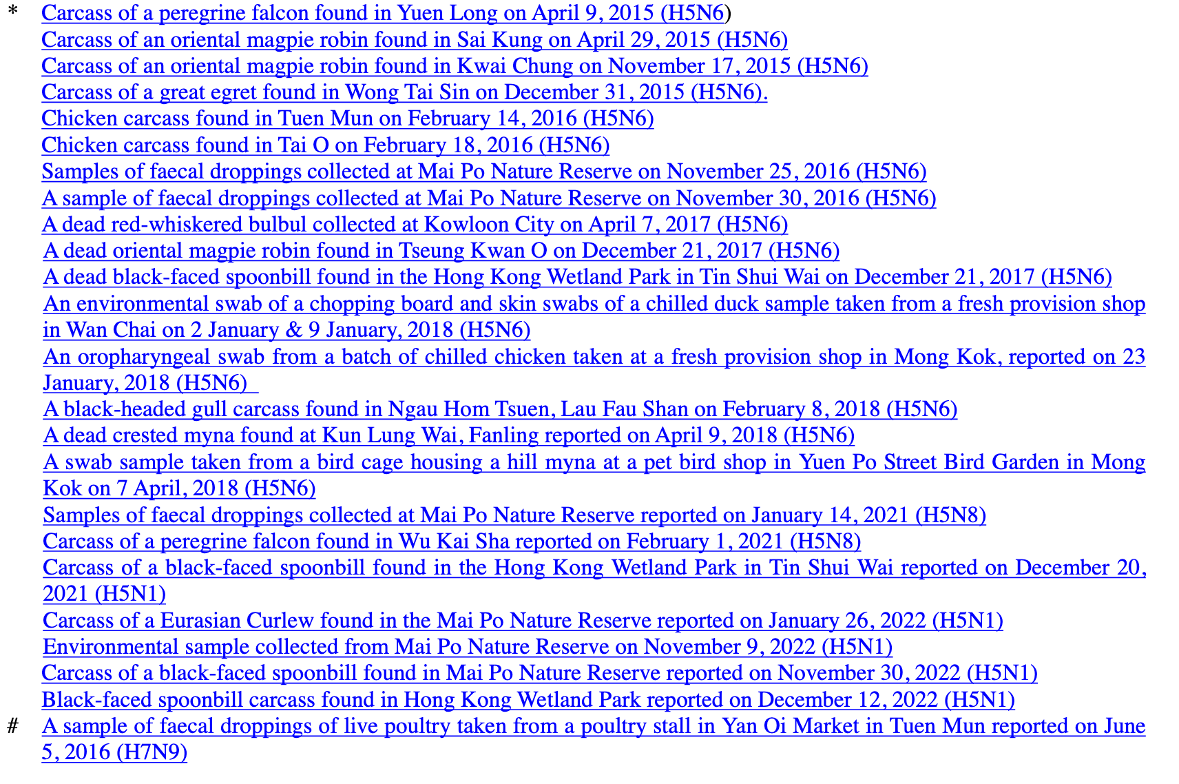 Dr. Angela Rasmussen on Twitter: "Getting asked about a H5N1 case on a flight from Hong Kong ...