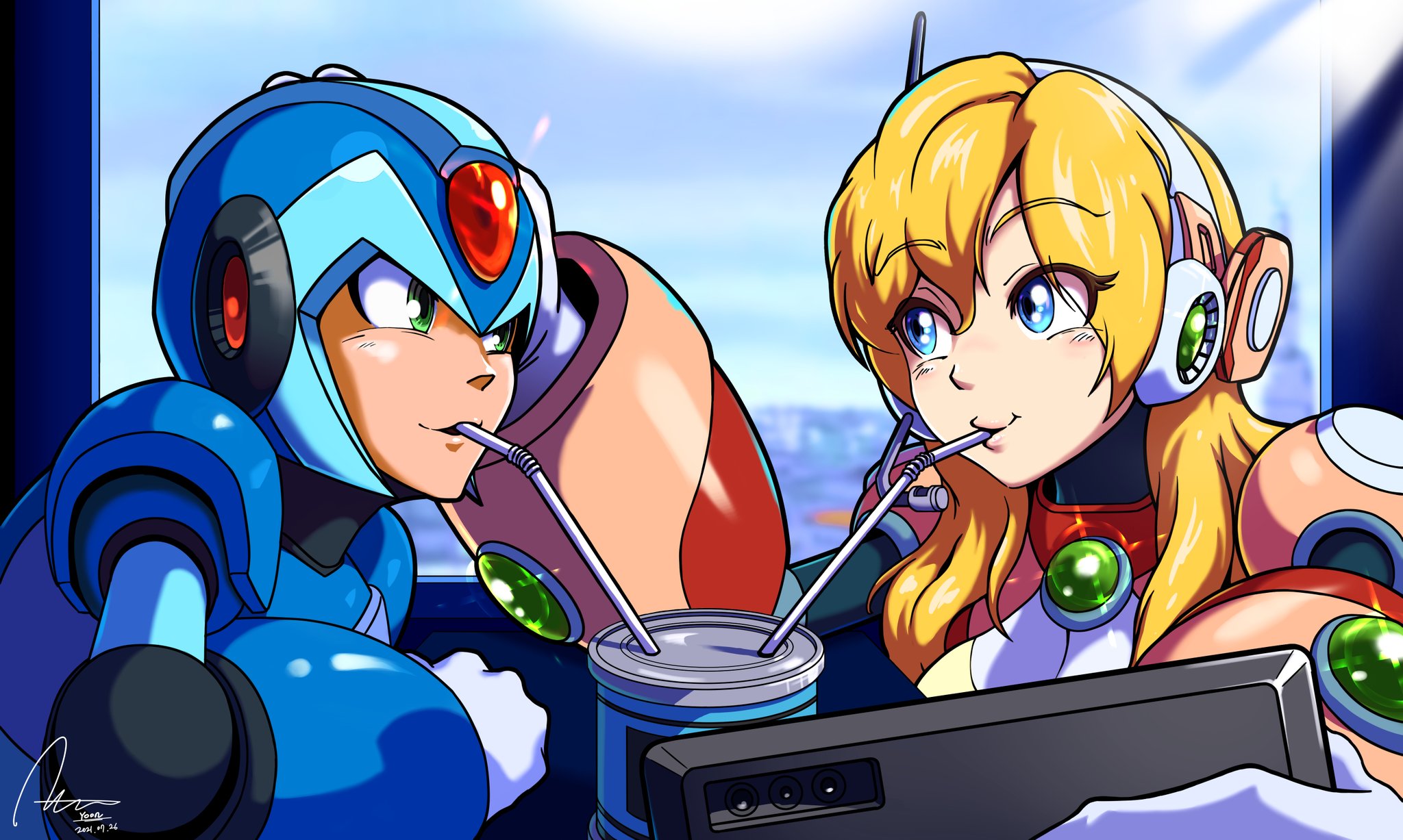 Megaman X And Alia Fanfiction 0029