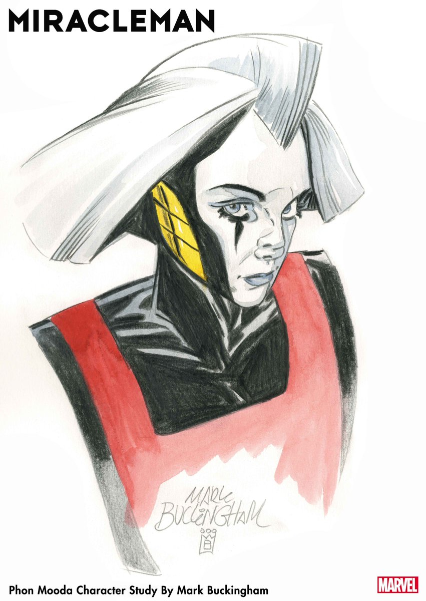 Artist Mark Buckingham offers a glimpse behind the scenes of ...