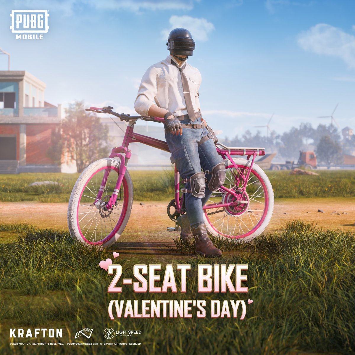 PUBG MOBILE on Twitter: "Invite your favorite squadmate! The pink 2-seat bike is now available ...