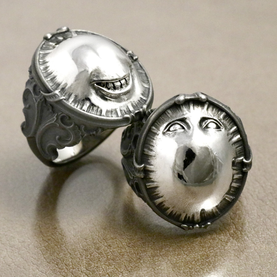 シルバーギークス / SILVER GEEKS on Twitter: ""目"と"口" 新作リングー！ Superbia（スペルヴィア） 「"シャイニング"リング A, B ...