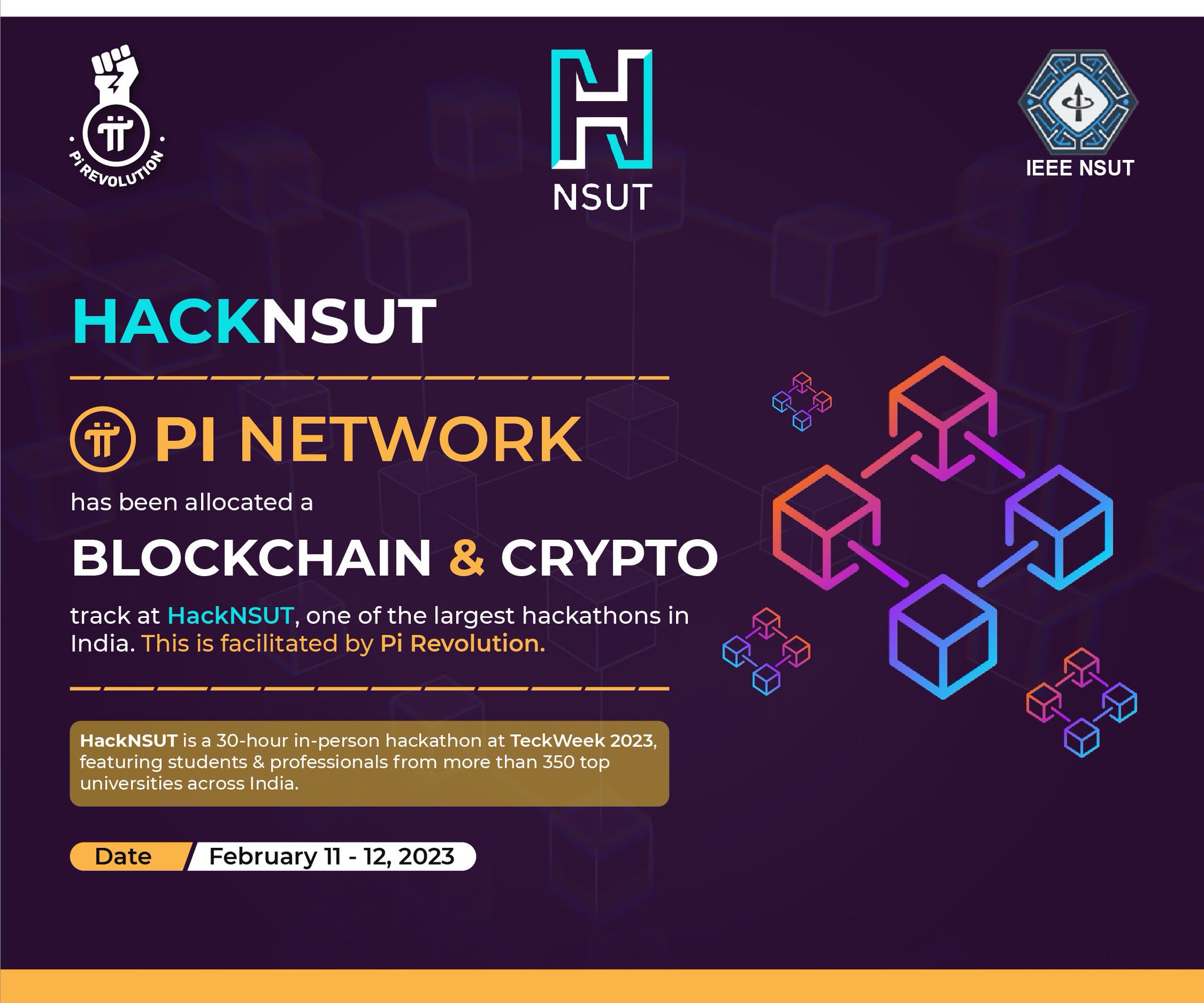 Pi Revolution π on Twitter: "NEWS: Pi Network has officially been allocated a 'Blockchain ...