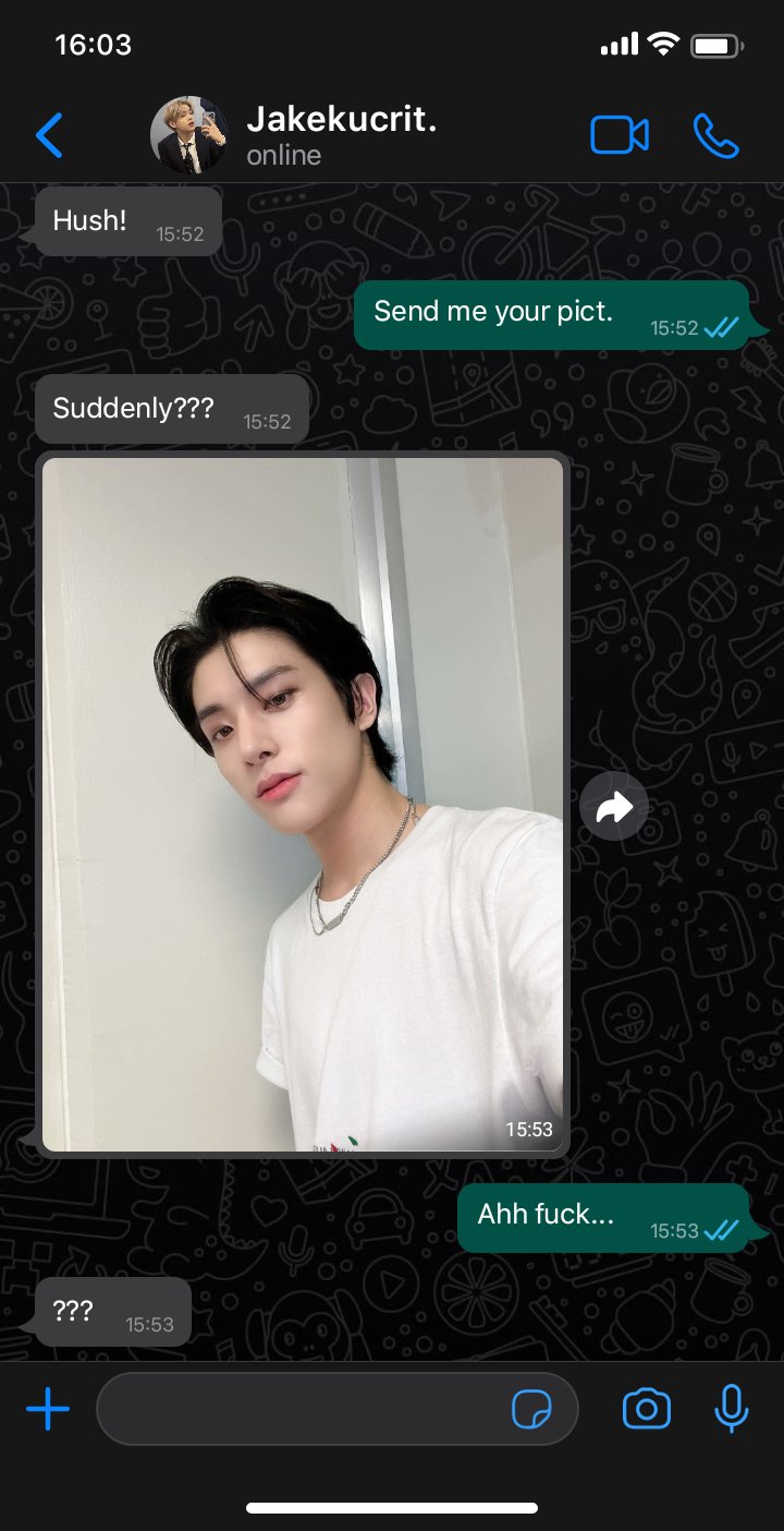 Aiden. on Twitter: "— Heejake three tweets.🔞 ; Vcs? CW// Harsh words, fake body image, vulgar ...