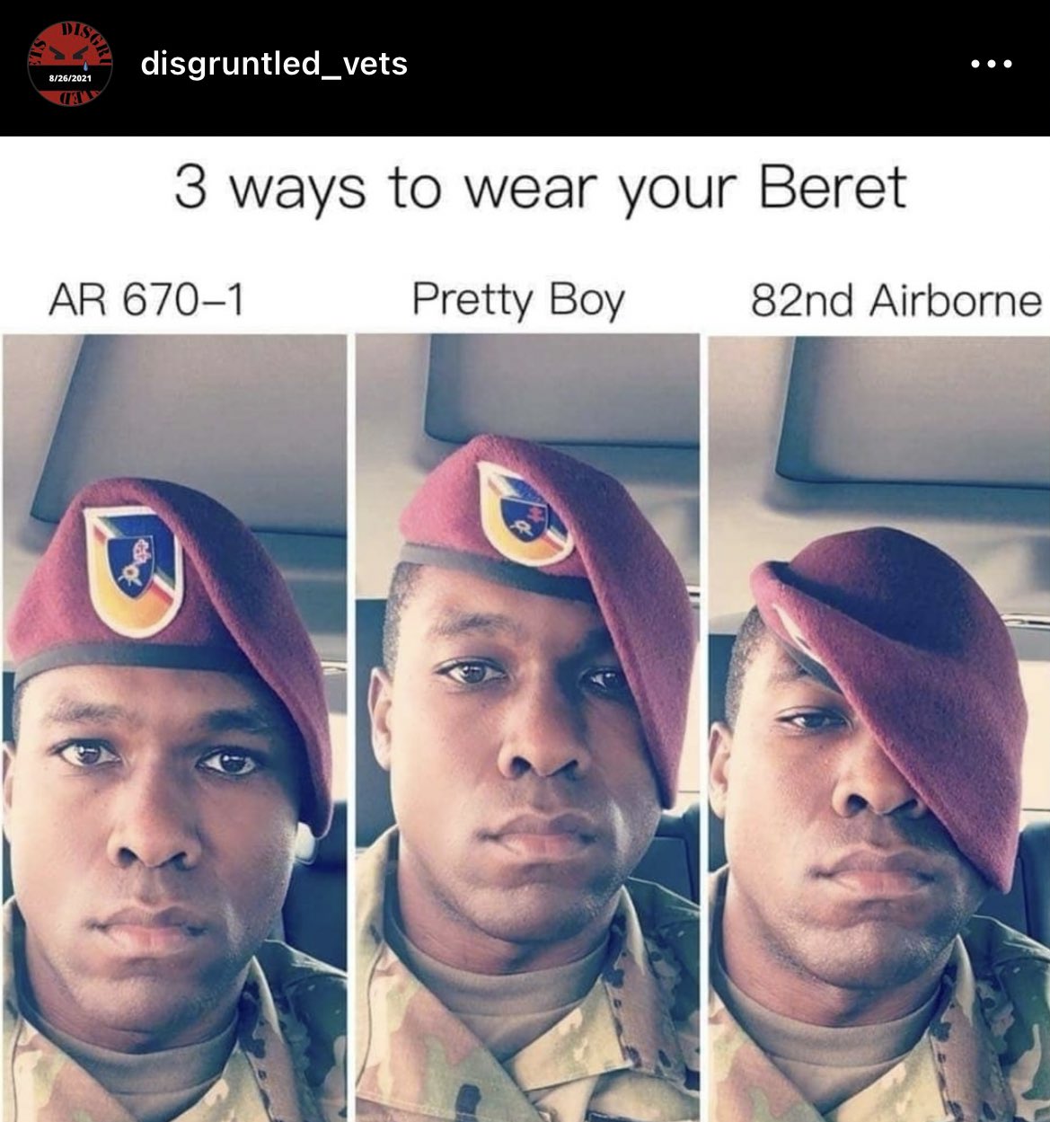 Army Beret Memes