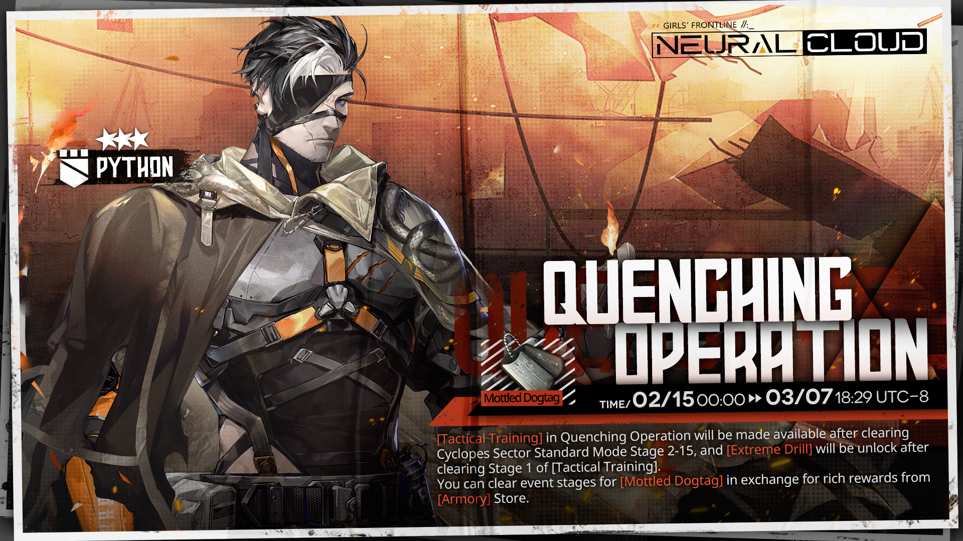 Neural Cloud-EN Official on Twitter: "Python's character event is coming! The character event ...