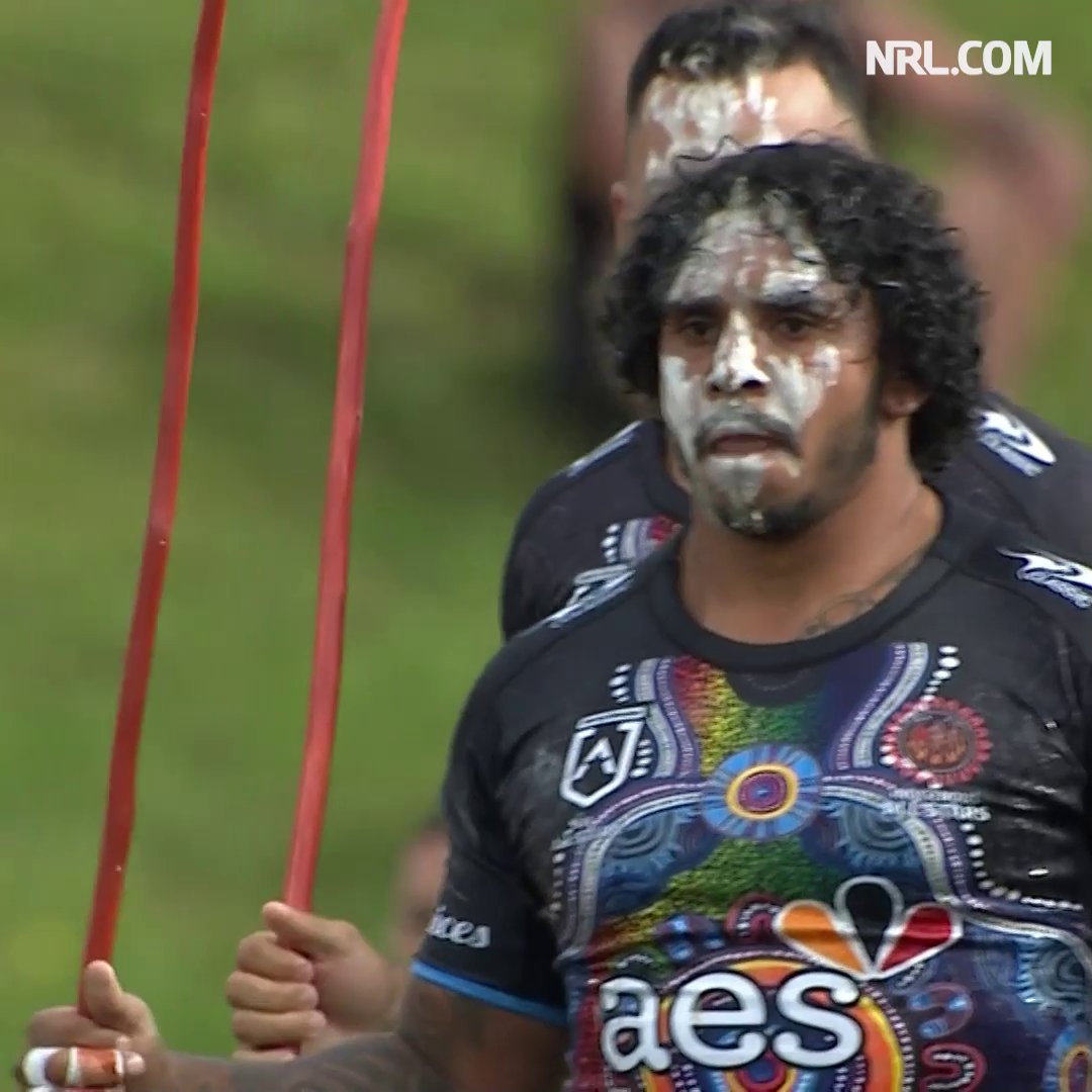 NRL On Twitter An Intense Indigenous War Cry NRLAllStars Https nrl-on-twitter-an-intense-indigenous-war-cry-nrlallstars-https