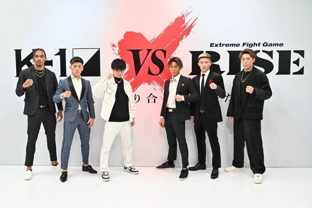 K-1【公式アカウント】 on Twitter: "【K'FESTA.6】3.12(日)代々木 🔥K-1×RISE対抗戦・3対3🔥 💻K-1公式YouTubeチャンネル 📣記者会見動画を配信 ...