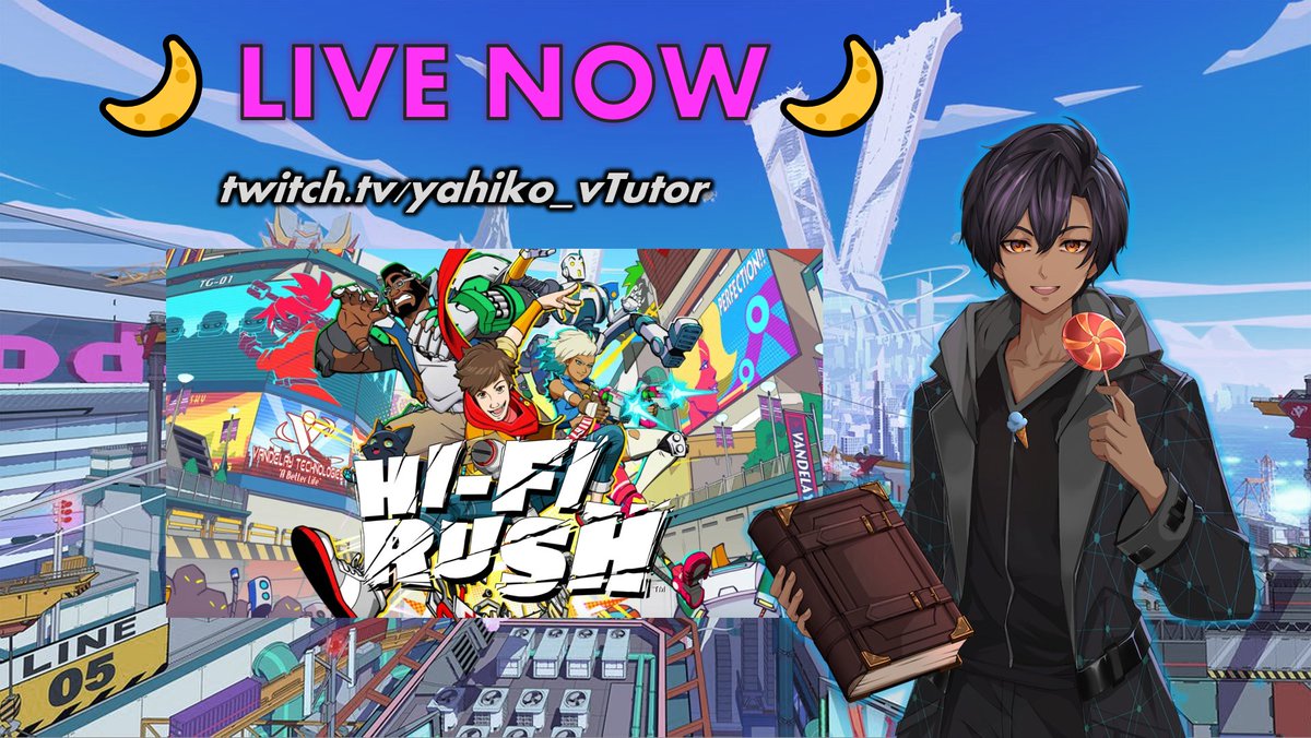 Yahiko 🍰 on Twitter: "In the second half of Hi-Fi Rush 🔥 ️ http://twitch.tv/yahiko_vTutor"