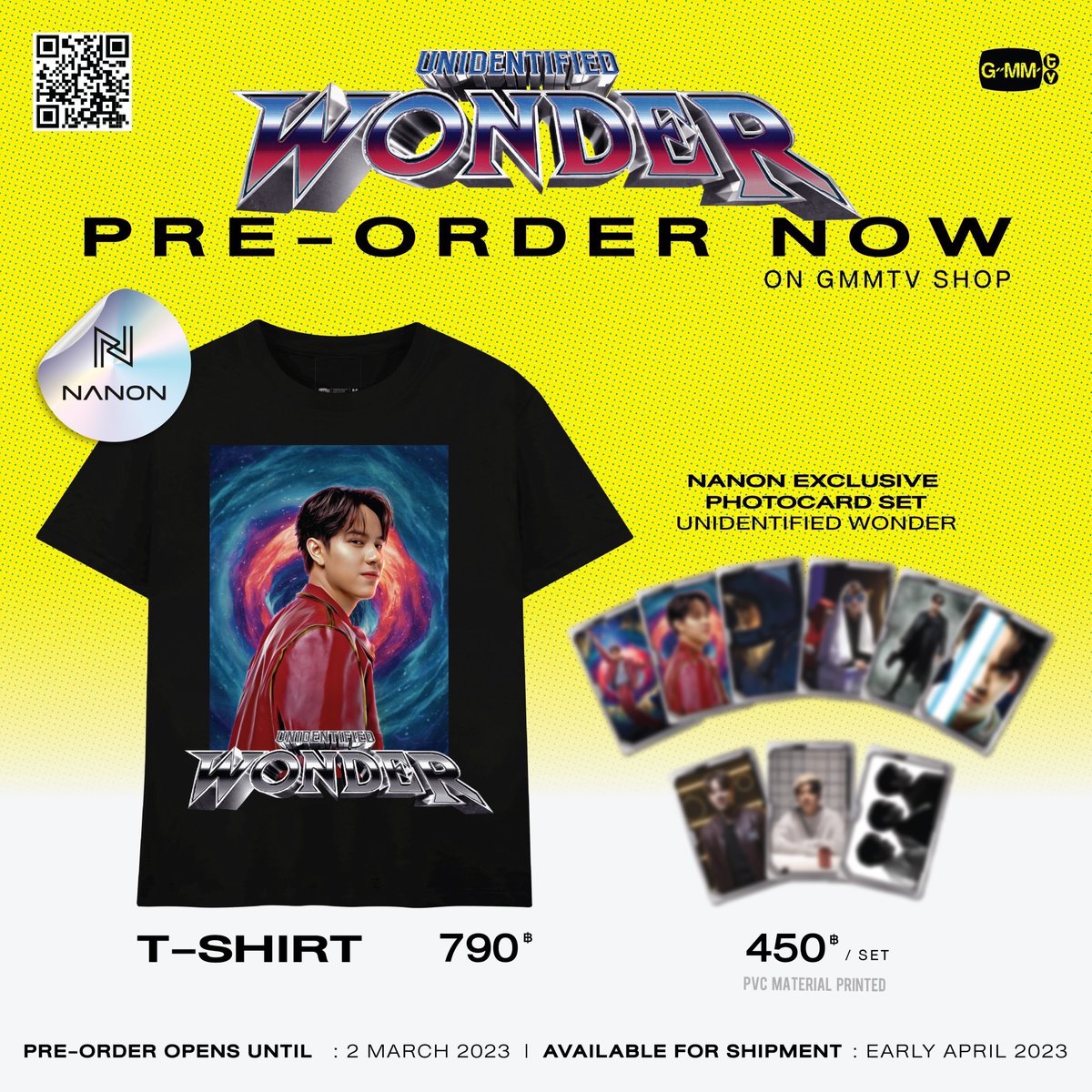 GMMTV SHOP on Twitter: "PRE-ORDER NOW! NANON UNIDENTIFIED WONDER OFFICIAL MERCHANDISE ON GMMTV ...