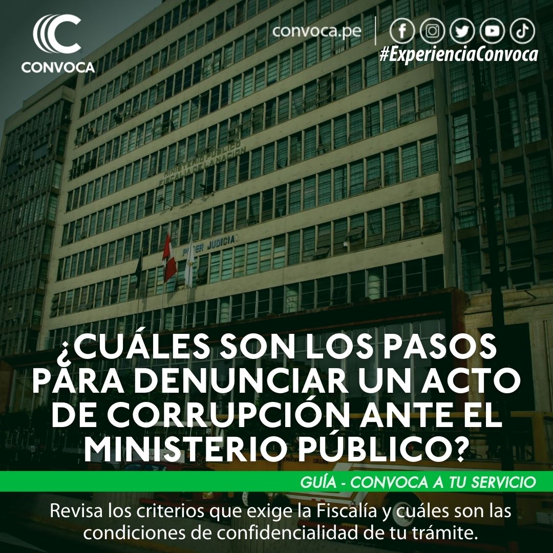 Convoca On Twitter 馃敶 驴cu脕les Son Los Pasos Para Denunciar Un Acto De