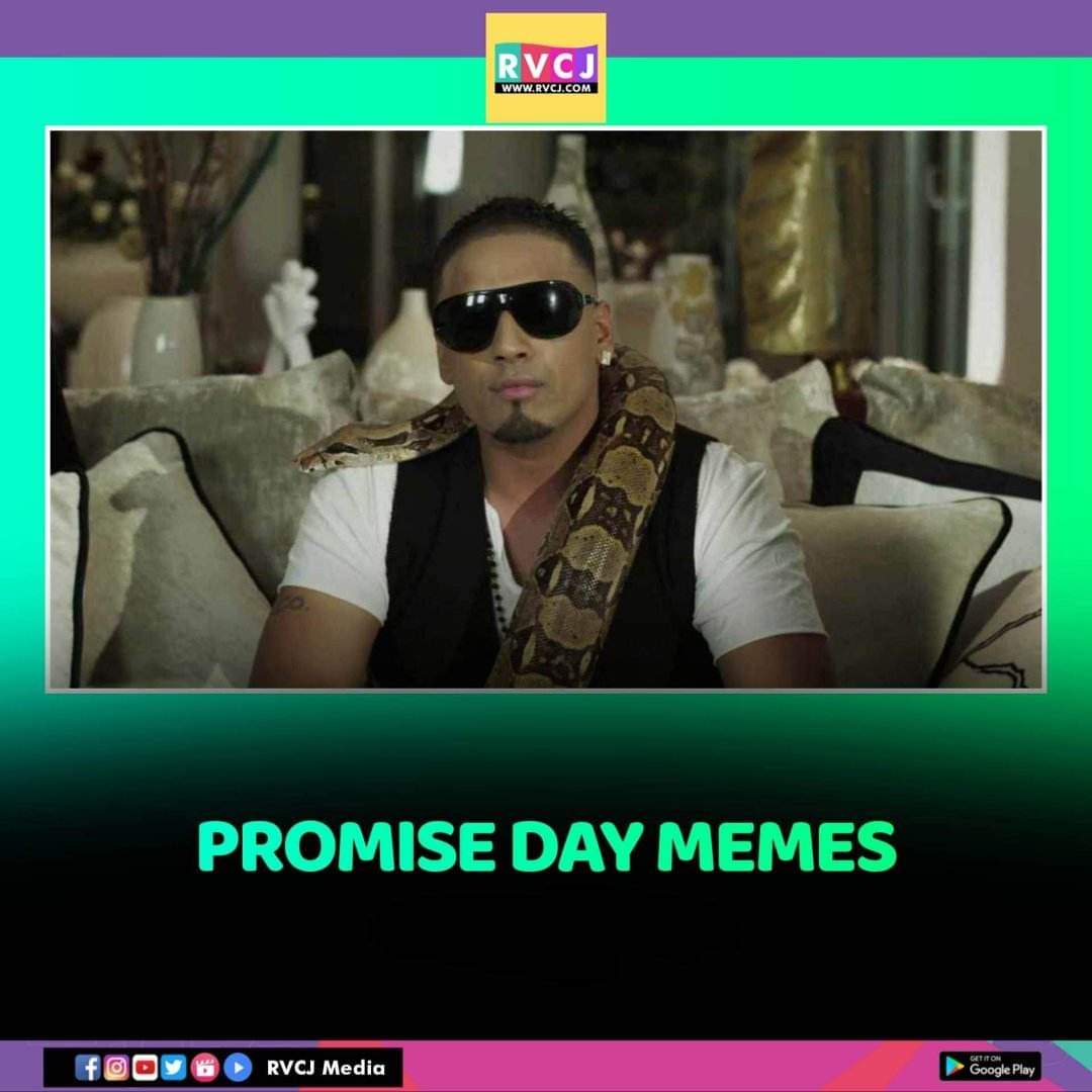 Promise Day Memes Thread 🧵 - Thread from RVCJ Media @RVCJ_FB - Rattibha