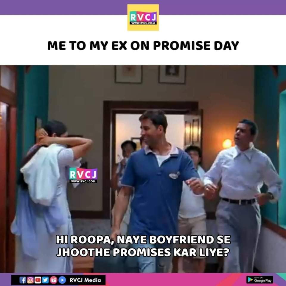 Promise Day Memes Thread 🧵 - Thread from RVCJ Media @RVCJ_FB - Rattibha