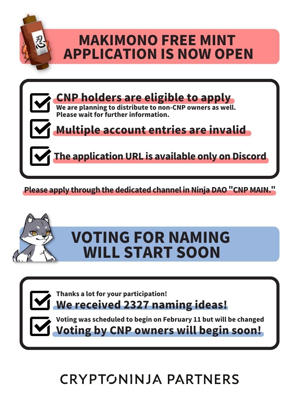 【Official】CNP en | CryptoNinja Partners on Twitter: "📌CNP News of the Day📌 #CNP https://t.co ...