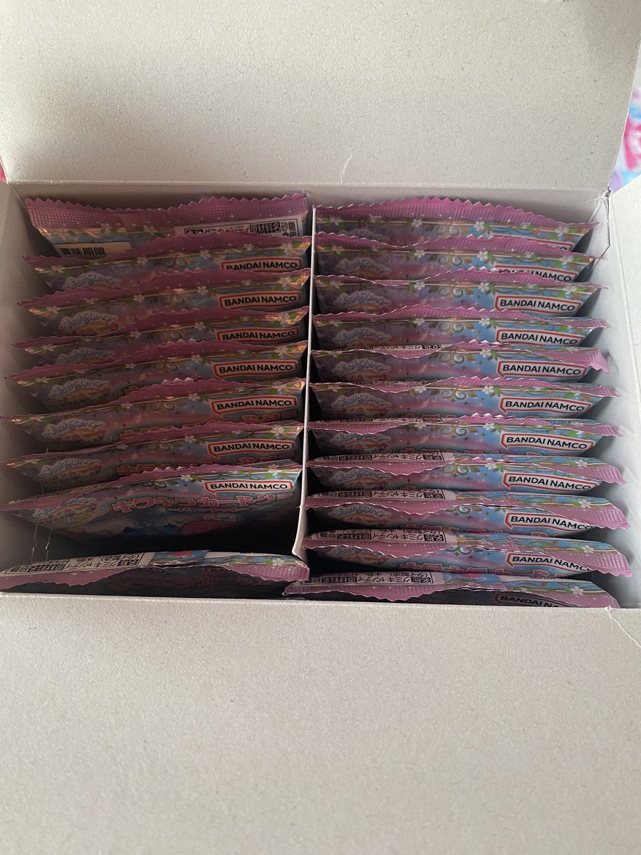 Cure Nico on Twitter: "My first Hirogaru Sky Precure merch was a box of ‘Kira Kira card gummy’ 💖 ...