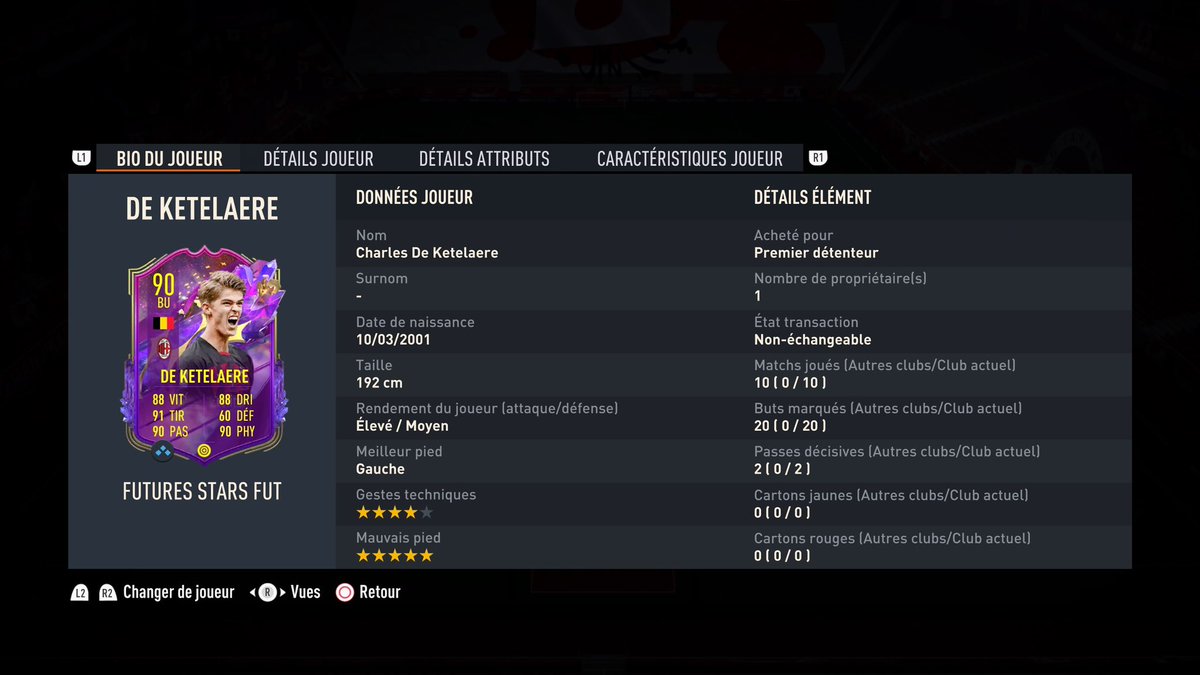 Grimmjow on Twitter: "RT @FansdeFUT: Bonjour à tous, petit tweet pour vous dire de faire CDK et ...