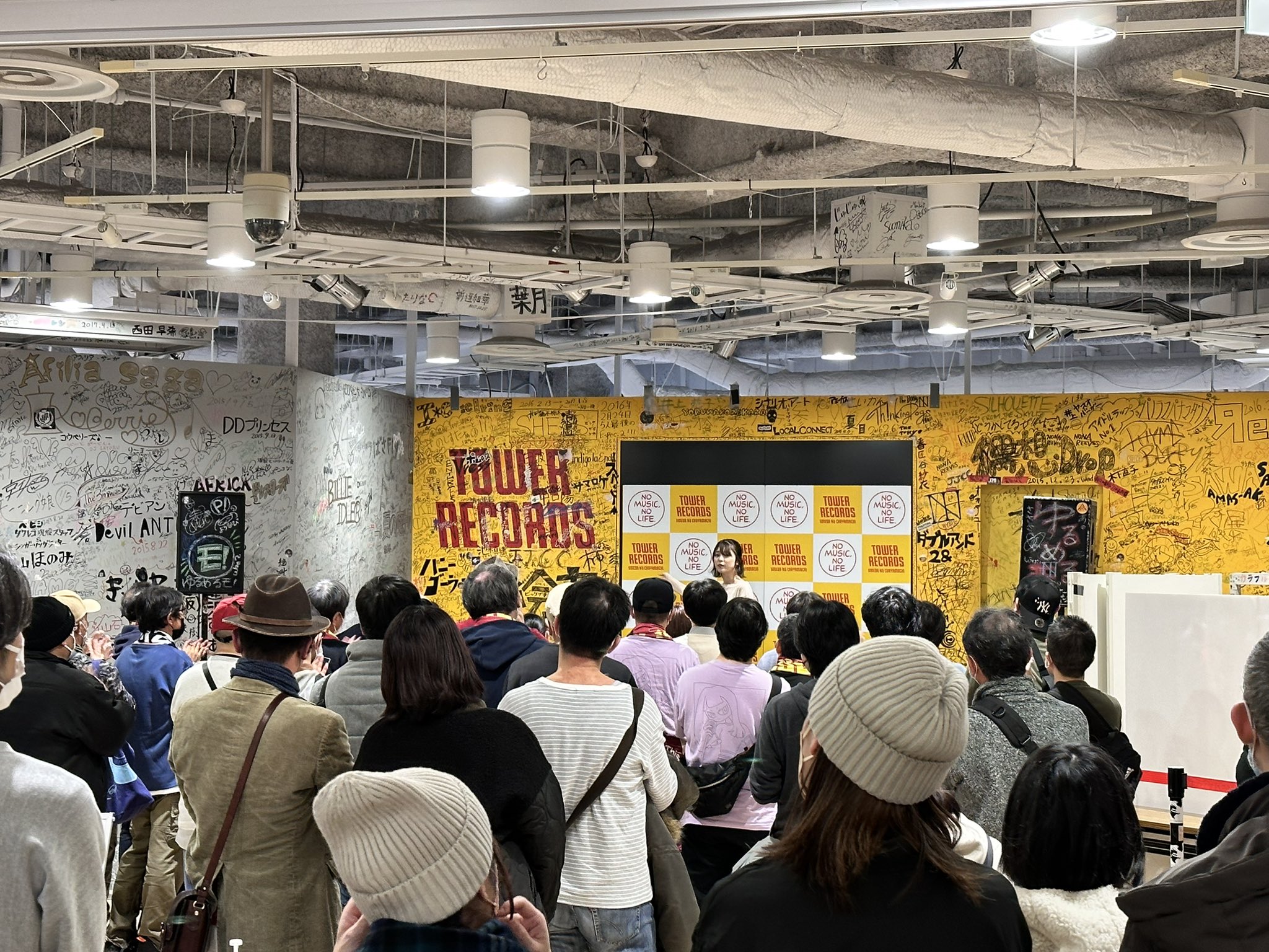 ジョナゴールド Staff On Twitter タワーレコード梅田nu茶屋町店さんでのリリースイベントありがとうございました🫶 台風で