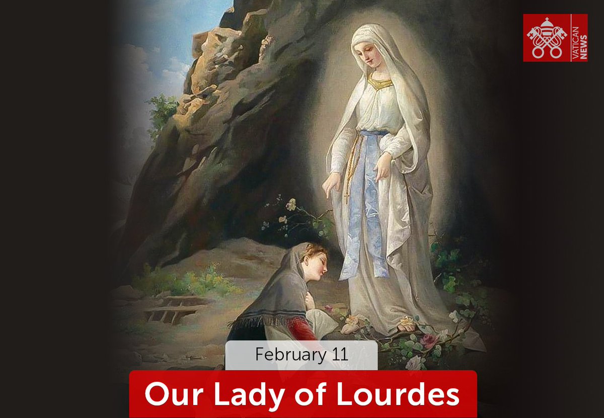 Bhelle 🎗️🌺☘️ on Twitter: "RT @VaticanNews: February 11 is the Feast of ...